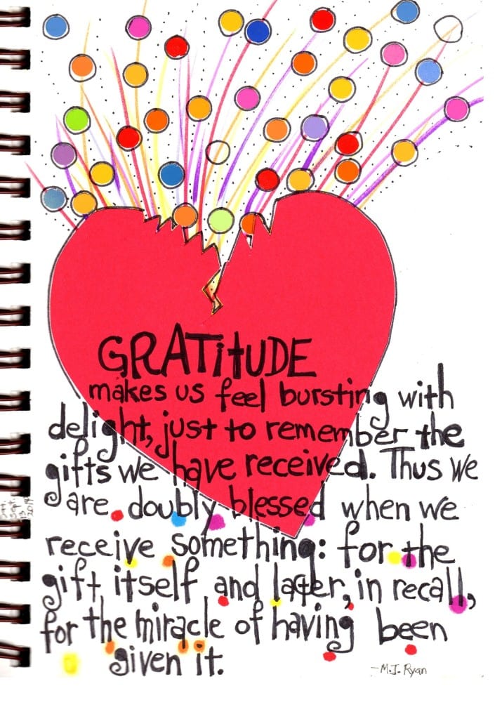 Managing Depression with Gratitude and Art